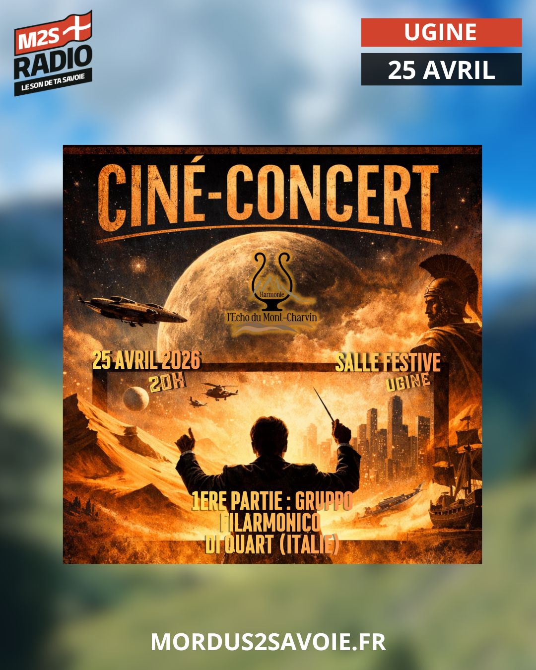 Ciné concert Echo du Mont Charvin - Mordus 2 Savoie